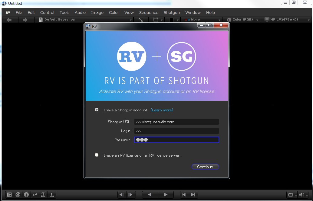 RV のセットアップ手順 | ShotGrid（旧Shotgun） | Autodesk :: AREA JAPAN
